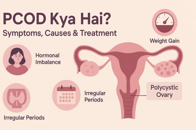 What is PCOD 4 Symptoms of PCOD, Causes & Treatment- PCOD क्यों होता है ...