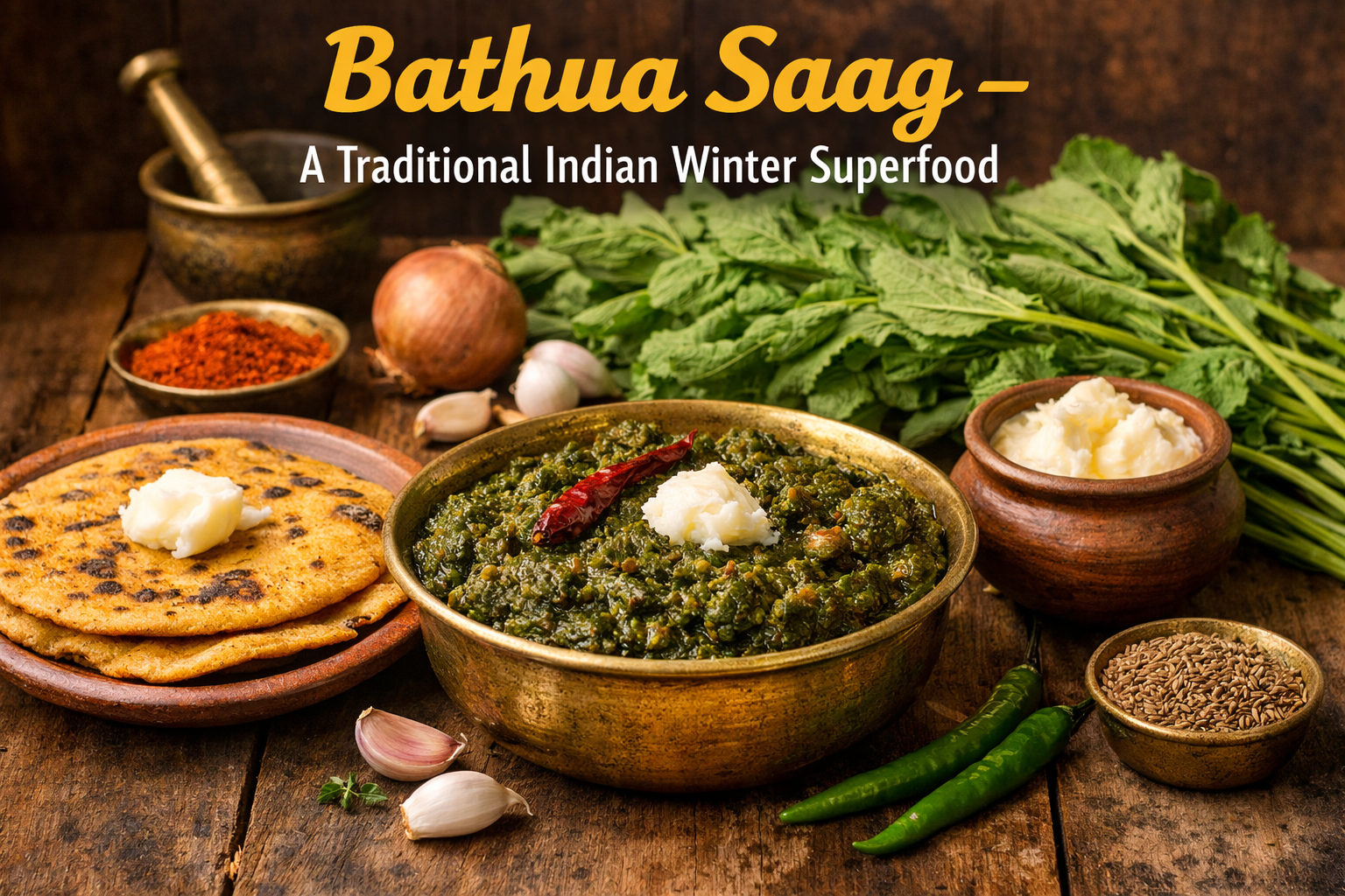Bathua Saag: The 1 Forgotten Indian Winter Superfood - Bathua Saag: आयरन और फाइबर से भरपूर ...